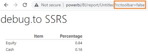 hide toolbar ssrs 2016 debug to