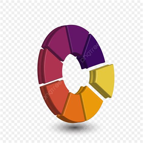 3d Circle Infographic Vector Art PNG 3d Infographic Template