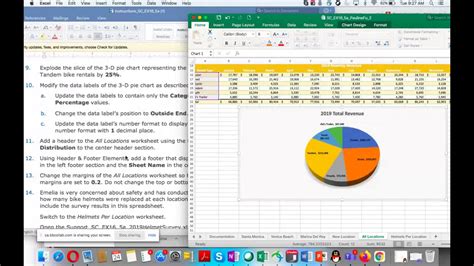 Excel Module 5 Part 2 Youtube