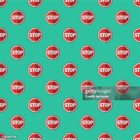 Stop Signs Clip Art Photos And Premium High Res Pictures Getty Images