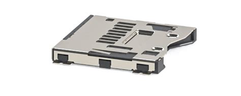 Micro SD Card Connector Push Push Type Reversed Type Automotive Type