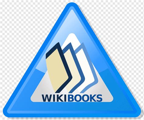 Wikibooks Wikimania Wikimedia Foundation 로고 경고 아이콘 푸른 각도 본문 Png
