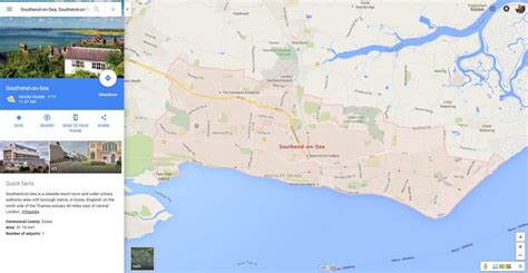 Google Maps Get Leigh On Sea Border Wrong Measured Designs