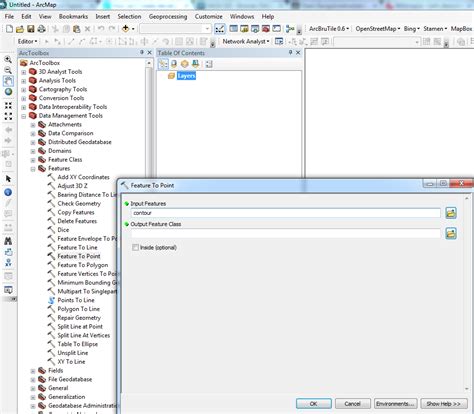 how can i create elevation points from dem in arcgis in the absence of the batch create