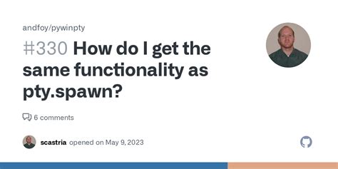 How Do I Get The Same Functionality As Ptyspawn · Issue 330 · Andfoy