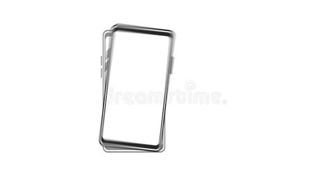 Rotate Your Phone Intro Animation Mobile Phone Rotation Icon Stock