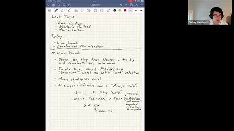 Optimal Control Cmu Lecture Optimization Pt Youtube