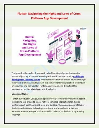 Flutter Navigating The Highs And Lows Of Cross Platform App Development