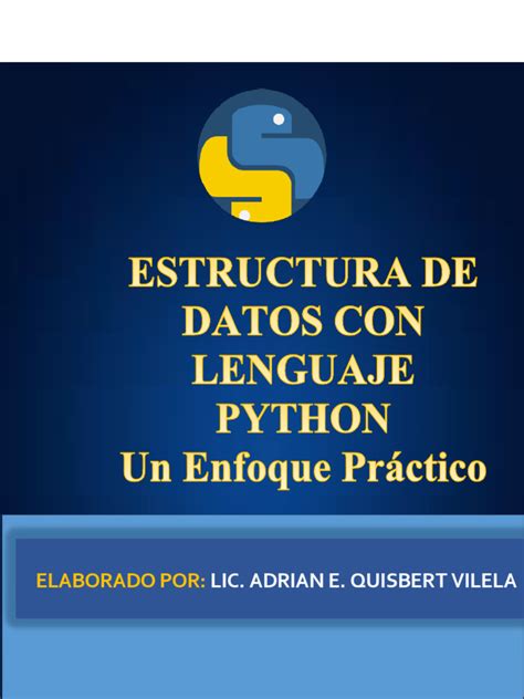 libro estructura de datos python descargar gratis pdf programación
