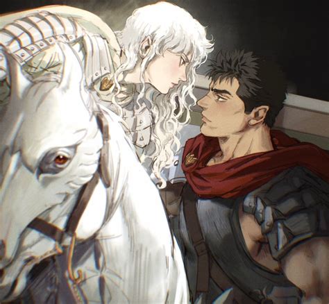 Guts And Griffith Berserk Drawn By Thisuserisalive Danbooru