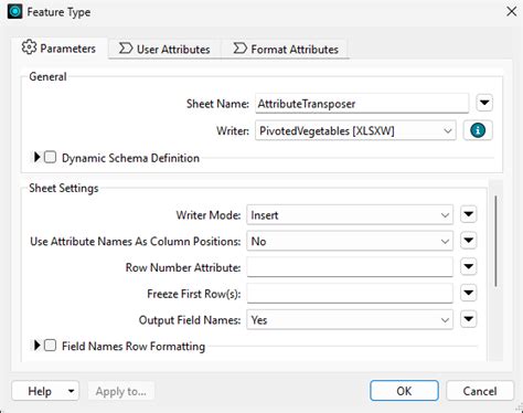 Transpose A Table Using Fme Fme Support Center