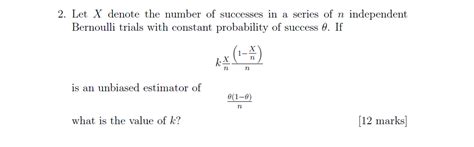 [solved] 2 let x denote the number of successes in