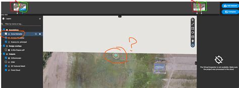 Virtual Inspector In Project With Several Datasets Pix4dcloud