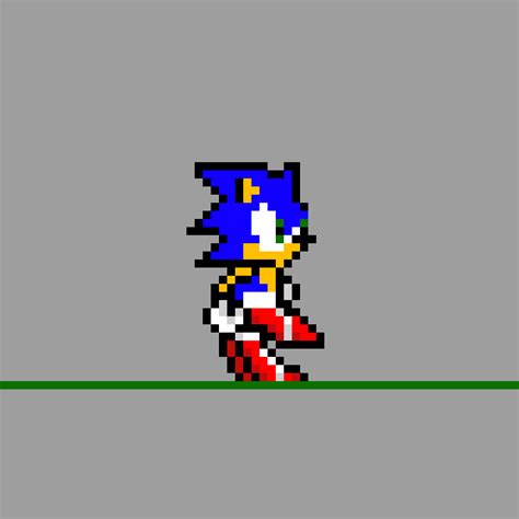 Pixilart Sonic 8 Bit Sonic 1 Style Upgrade By Chris Oc