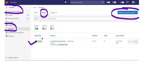 Gitlab Tutorials How To Setup And Run Gitlab Runner With Group