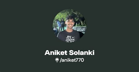 Aniket Solanki Instagram Linktree