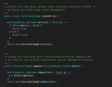 funktionale programmierung in java programmiersprache