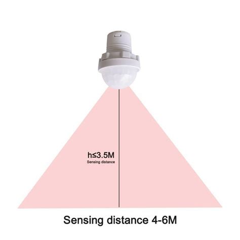 미니 Pir 센서 감지기 스마트 스위치 Led Pir 적외선 모션 센서 감지 자동 센서 조명 스위치 110v 220v