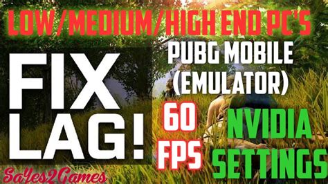 Pubg Mobile Lag Fix On Emulator FPS Low Medium High End Pc S Lag And Freeze Issue