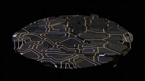 Procedural Nodes Part 35 Procedural Tech Object In Blender Youtube