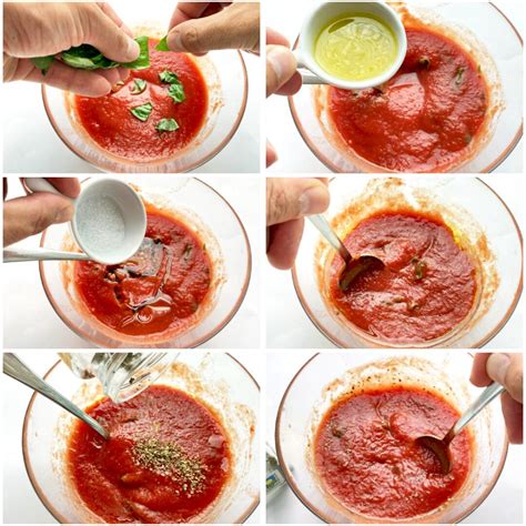 Salsa De Tomate Para Pizza El Cocinero Casero Salsas Y Vinagretas