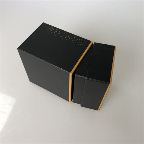 향기로운 검정색 미니 선물 상자 의 고품질 향기로운 검정색 미니 선물 상자
