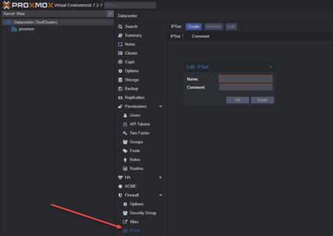 proxmox firewall setup and configuration virtualization howto