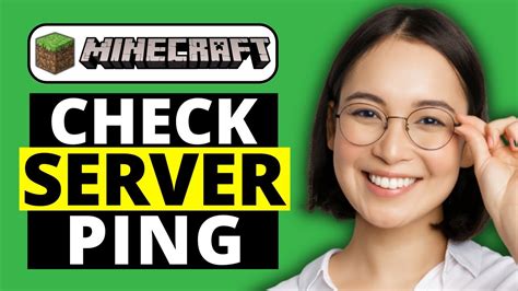 How To Check Server Ping On Minecraft Youtube