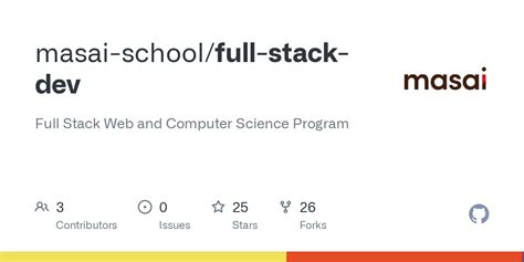 Github Masai Schoolfull Stack Dev Full Stack Web And Computer Science Program