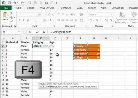 How To Categorize Data In Excel Using Formula