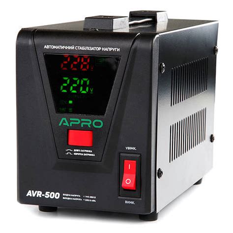 Стабілізатор напруги релейний Apro Avr 500 Id 1974093450 цена 1538 ₴ купить на Prom Ua