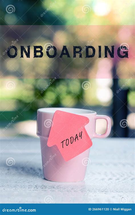 text showing inspiration onboarding business approach action process