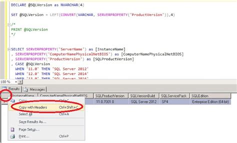 Toolbox Exporting SSMS Results To Excel SQLServerCentral