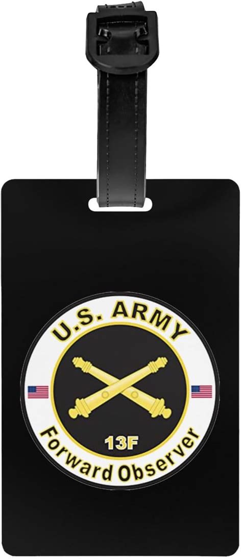 Us Army Mos 13f Forward Observer Luggage Tag Clothing Shoes And Jewelry