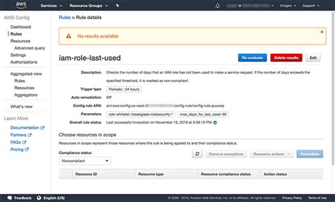 continuously monitor unused iam roles with aws config aws security blog