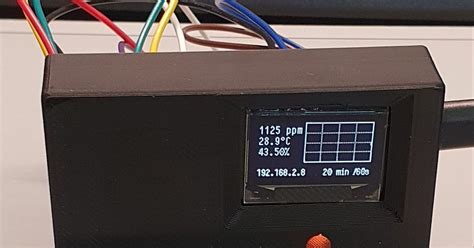 DIY CO2 Sensor Case By Romain Gehrig Download Free STL Model Printables Com