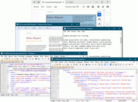 Optical Character Recognition Searchable PDF Image To Text