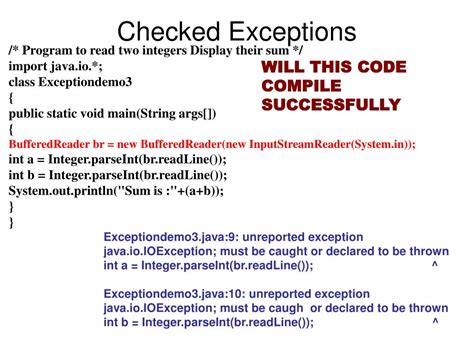 Ppt Exceptions In Java Powerpoint Presentation Free Download Id 4551582