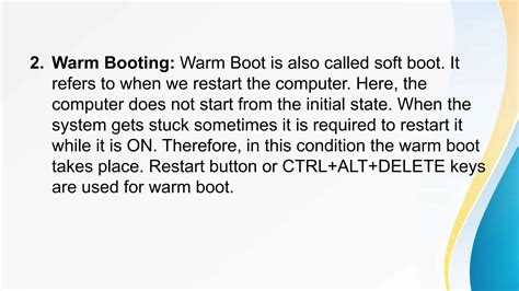 Booting In The Operating System Ospptx Operating Systems