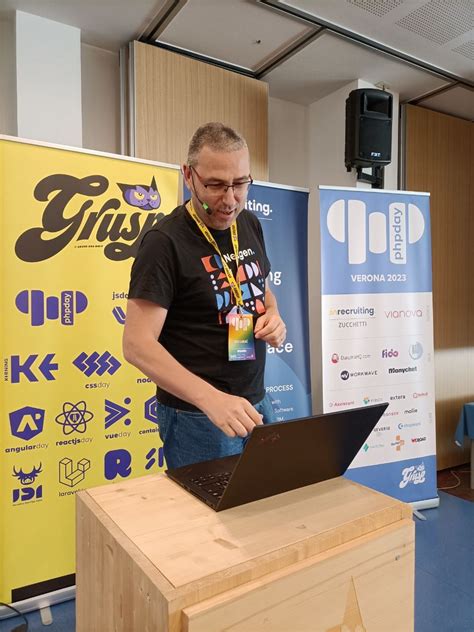 Ivo Lukac On Linkedin I Gave The Talk At Phpday In Verona About The