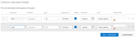 propertyfieldcollectiondata validation does not disable save button · issue 174 · pnp sp dev