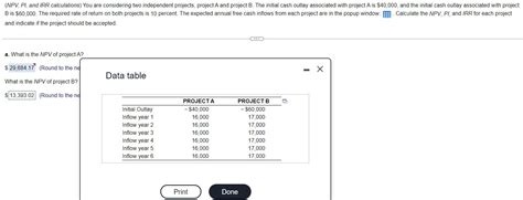 Solved And Indicate If The Project Should Be Accepted A Chegg Com