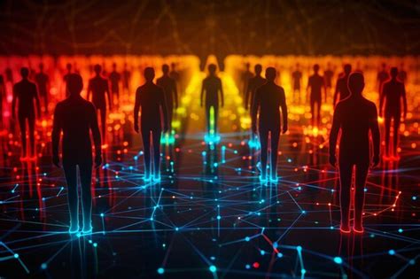 Urban Networking Premium Ai Generated Image