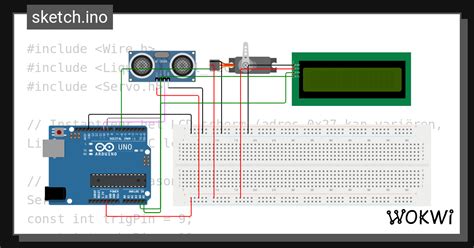 Sonar Wokwi Esp32 Stm32 Arduino Simulator