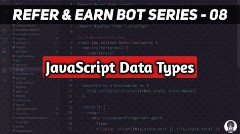 Javascript Data Types Youtube