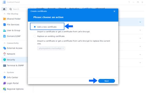 Synology Default Certificate Marius Hosting