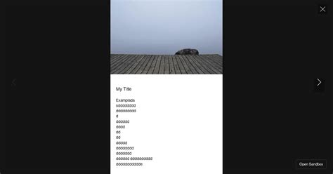 GLightBox Demo Forked Codesandbox
