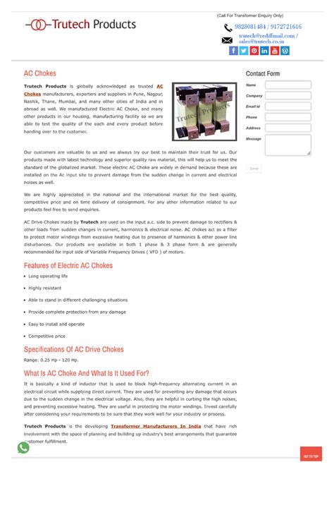 5 Amp To 200 Amp Copper Variable Inductor At ₹ 19450 Piece In Pimpri Chinchwad Id 2851636880630