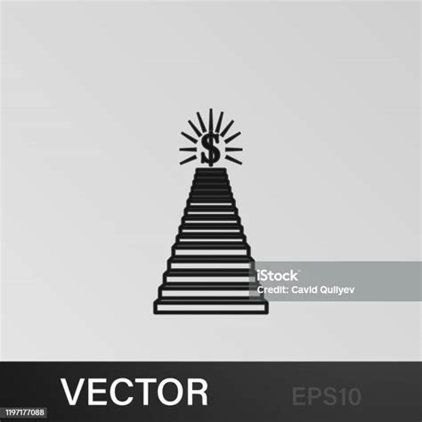 돈 아이콘에 사다리 우리의 삶의 아이콘계단 프리미엄 품질의 그래픽 디자인 표지판 기호 컬렉션 웹 사이트 웹 디자인 모바일 앱에 대한 간단한 아이콘 0명에 대한 스톡 벡터