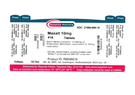 Maxalt Information Side Effects Warnings And Recalls